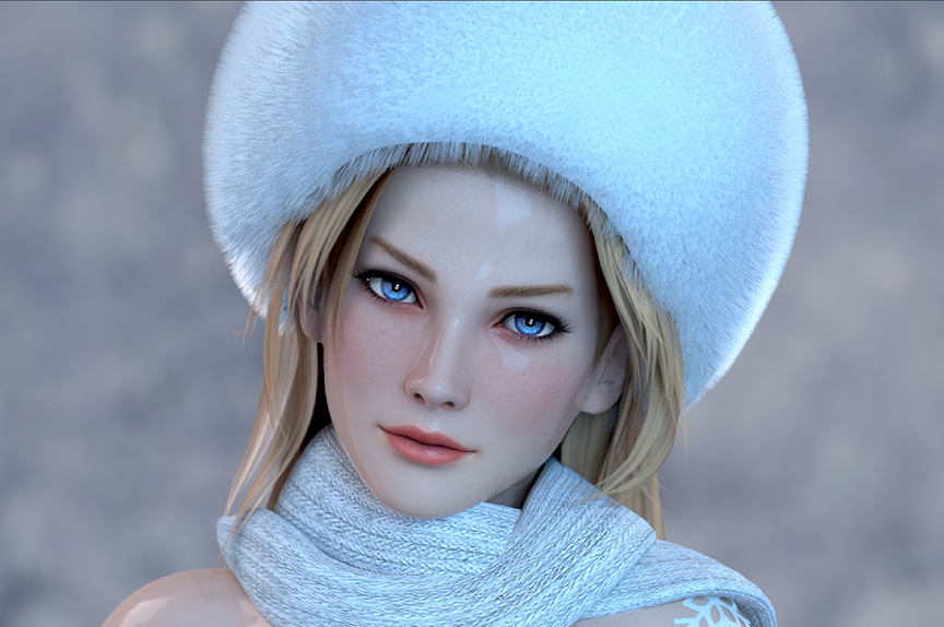 Tina is getting a render this weekend. Snow theme. RadiantEld @radianteld