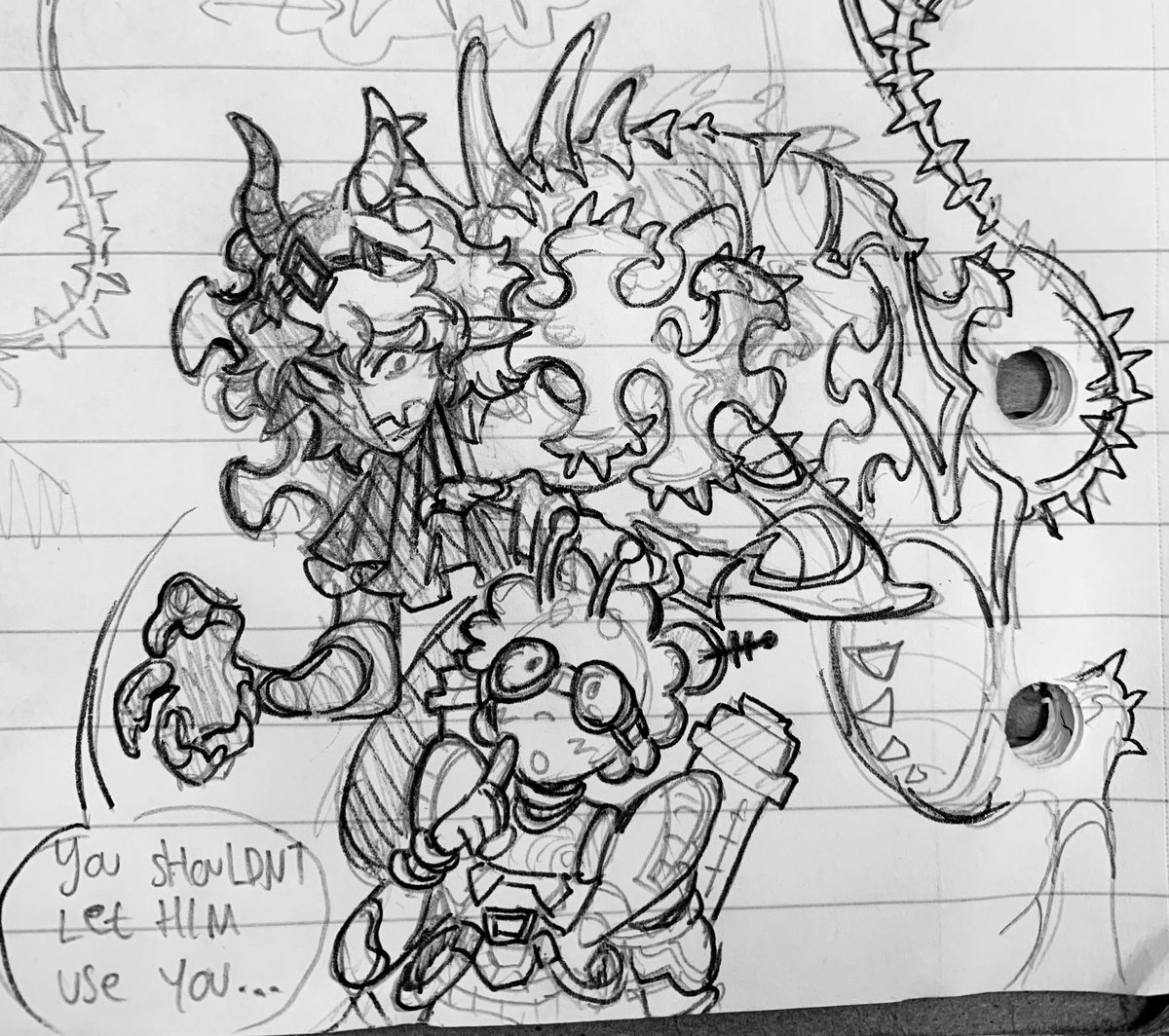 「i draw os!dsmp all the time it's just doodles… i will start 」brocc🎗🇨🇺の漫画