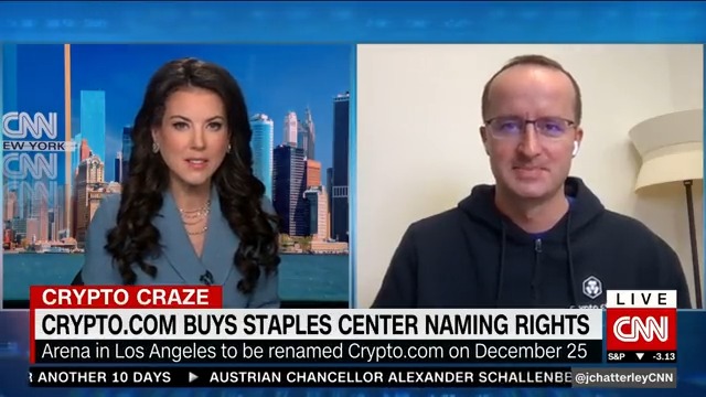Julia Chatterley on Twitter: ""This is the moment where it hits mainstream." @cryptocom CEO Kris ...