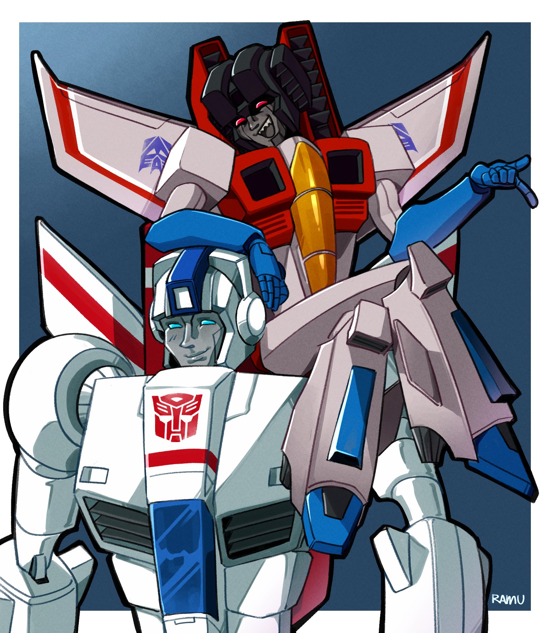 Jetfire And Starscream Tribute