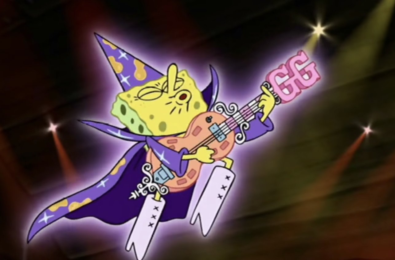 Spongebob Film Goofy Goober Rock Who In The World Did The Guitar Solo
