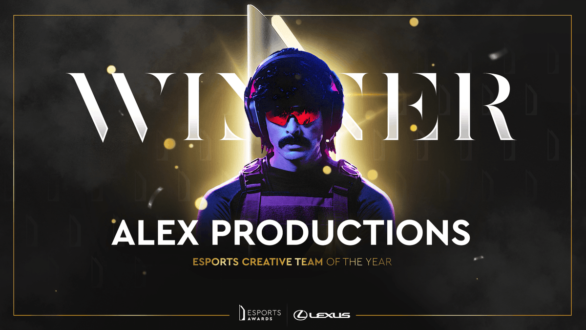 Alex Productions are Creative Team of the Year! Firm handshakes! : r ...