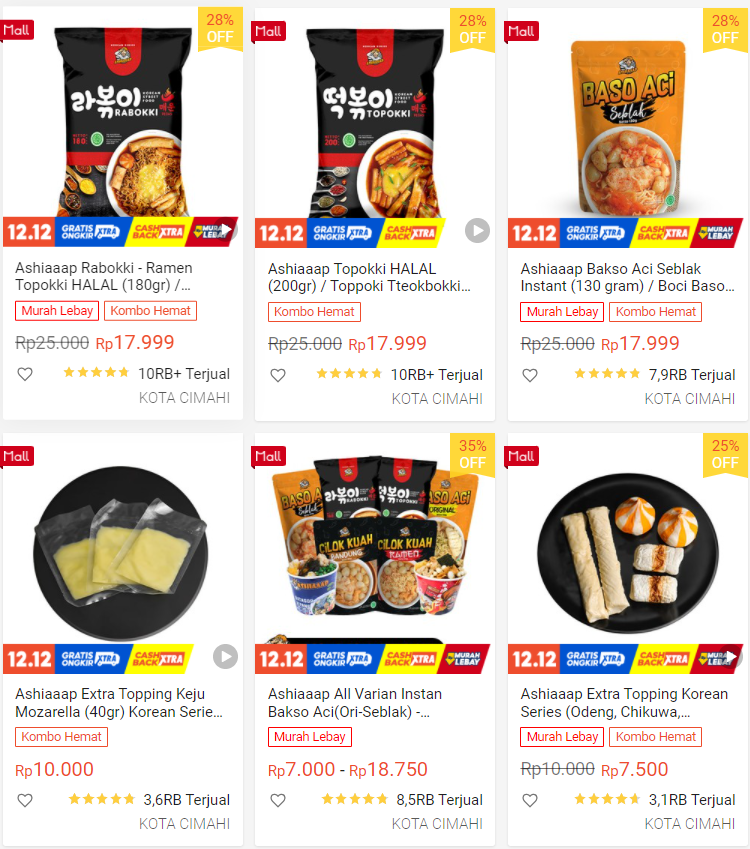 🥘THREAD REKOMENDASI TOKO KOREAN FOOD DARI SHOPEE 🥘 - Thread from Txt ...