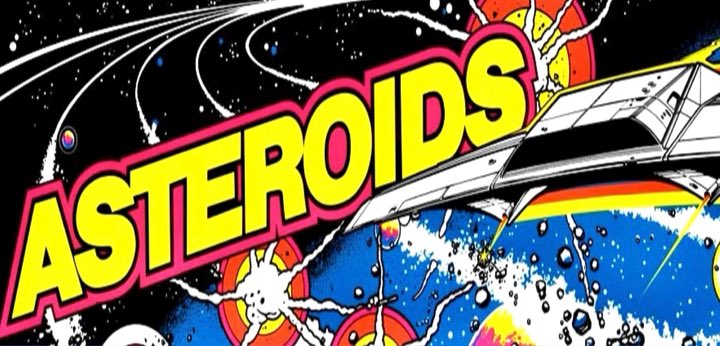 Asteroids Video Game Wallpaper