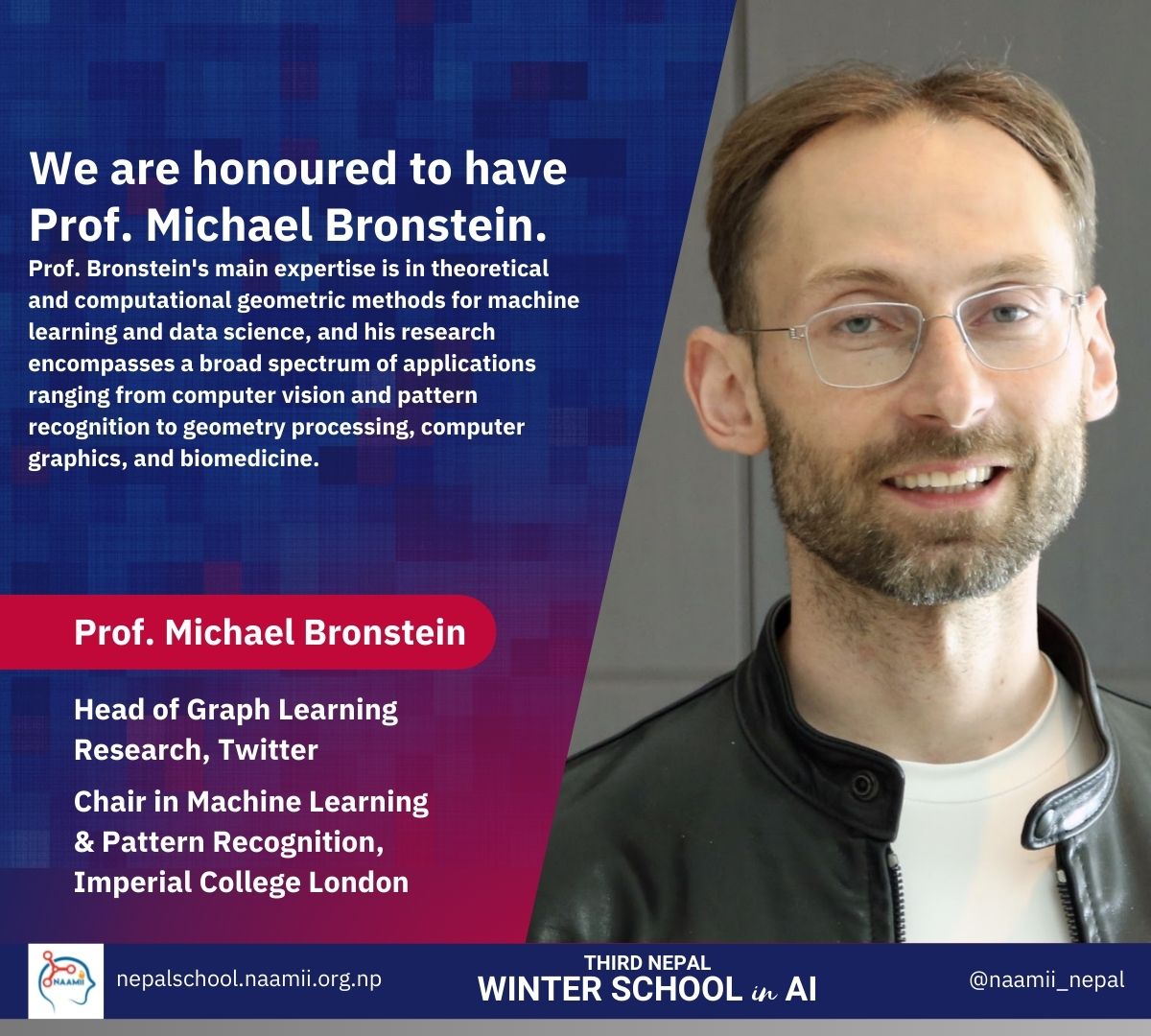 Michael Bronstein's Instagram, Twitter & Facebook on IDCrawl