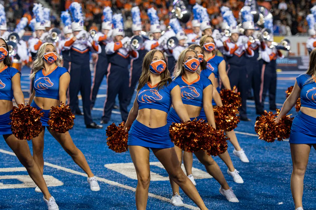 Boise State Cheerleader Uniform
