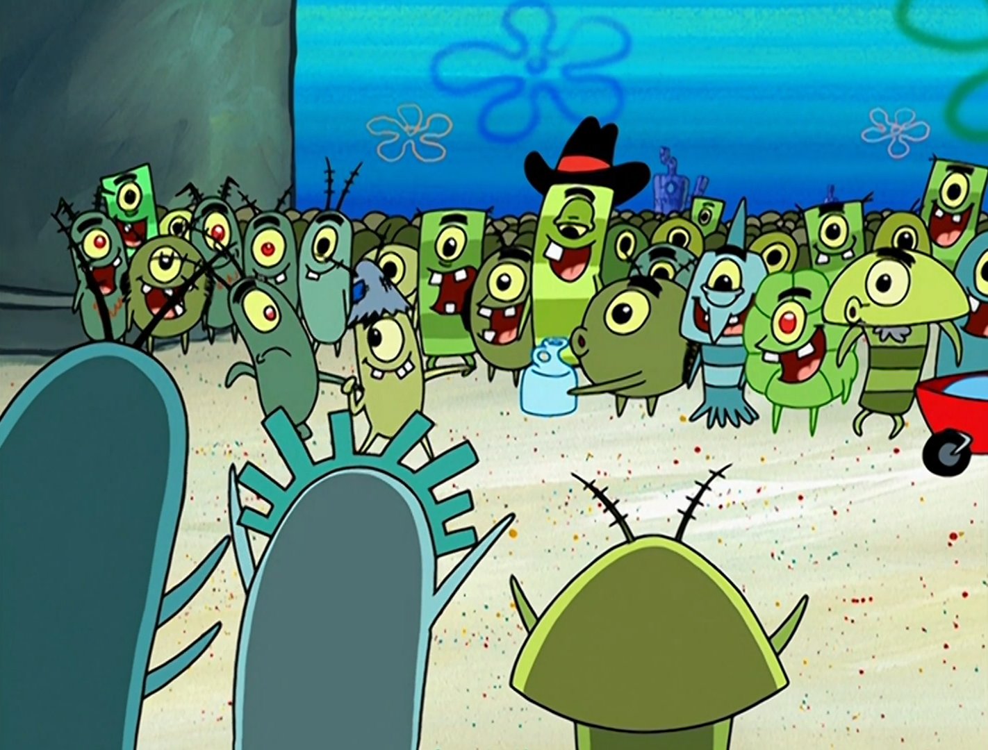 Spongebob Plankton Army