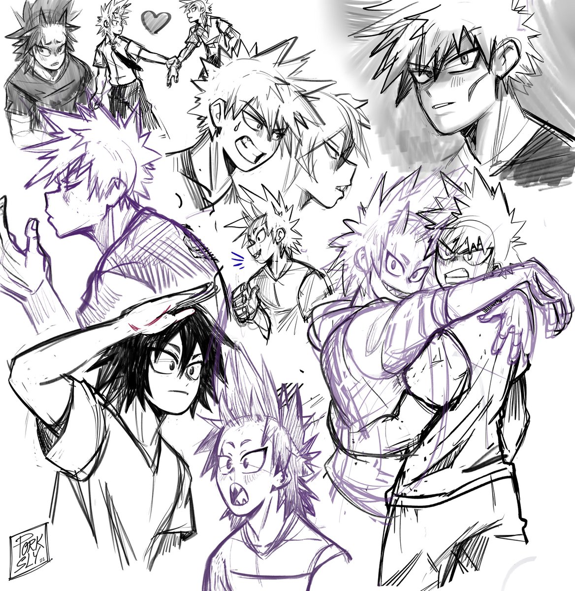 「Sketch dump! ( I think this is the first time I have ever in」Pork_Slyの漫画