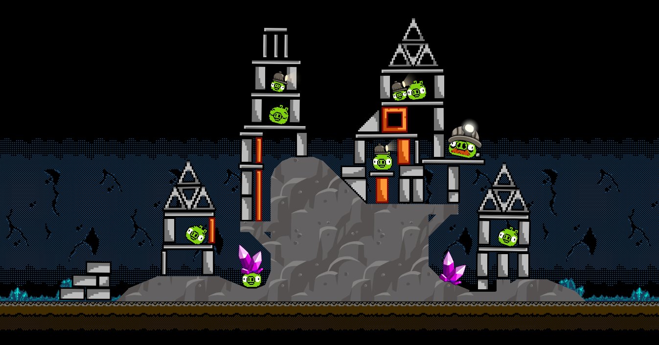 Angry Birds Mine And Dine
