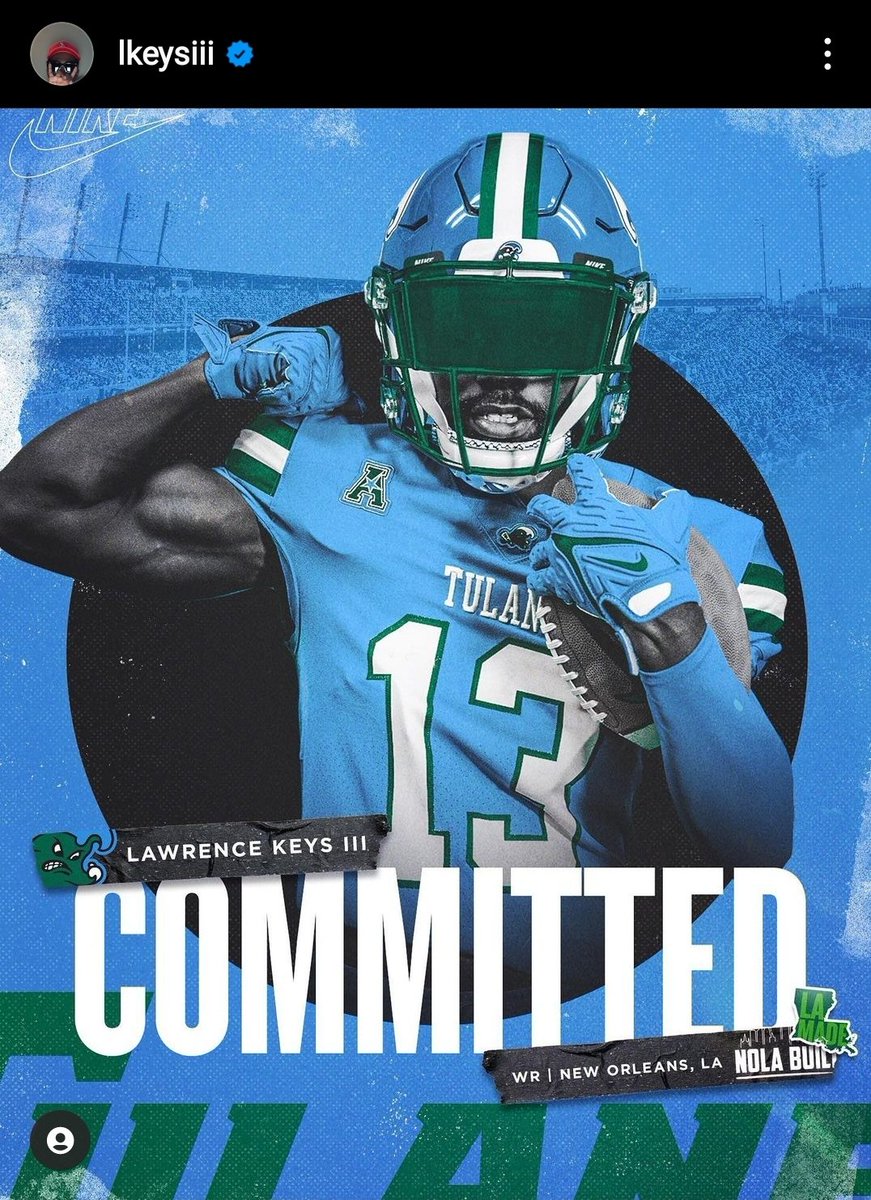 Notre Dame WR Lawrence Keys transfers to Tulane : r/CFB