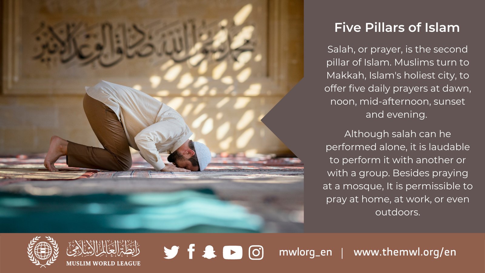 The Five Pillars Of Islam Prayer