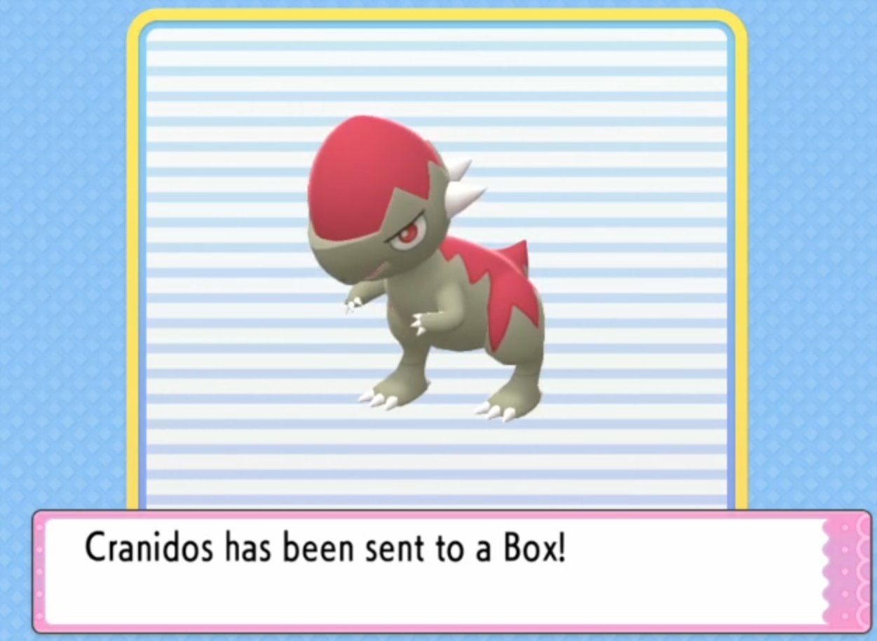 Shiny Cranidos