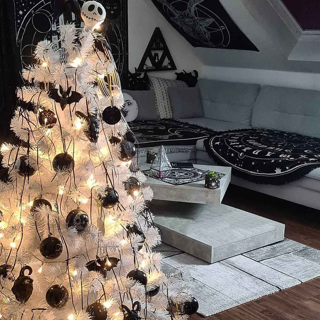 Gothic Christmas Tree Decorations