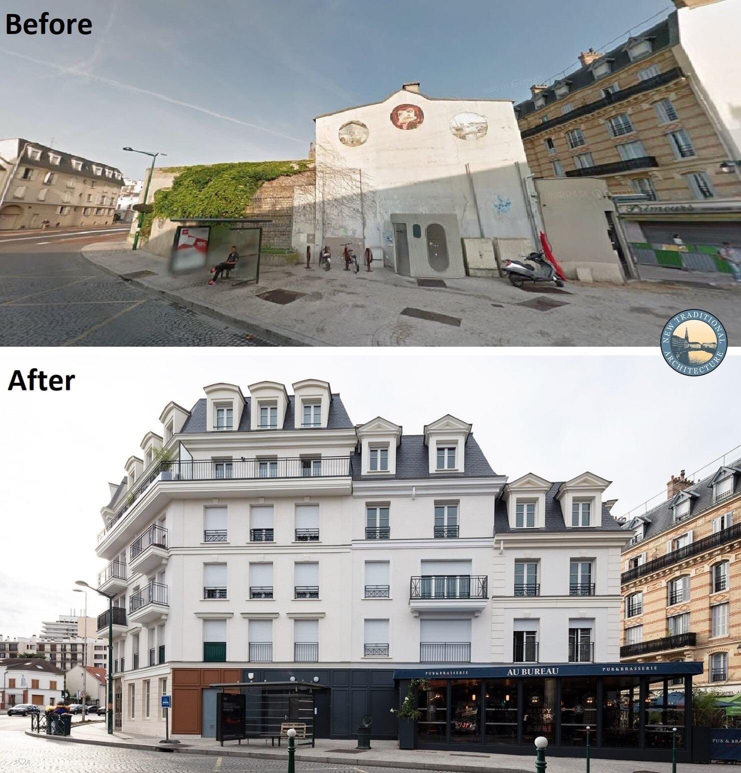 Urban Renewal Before And After