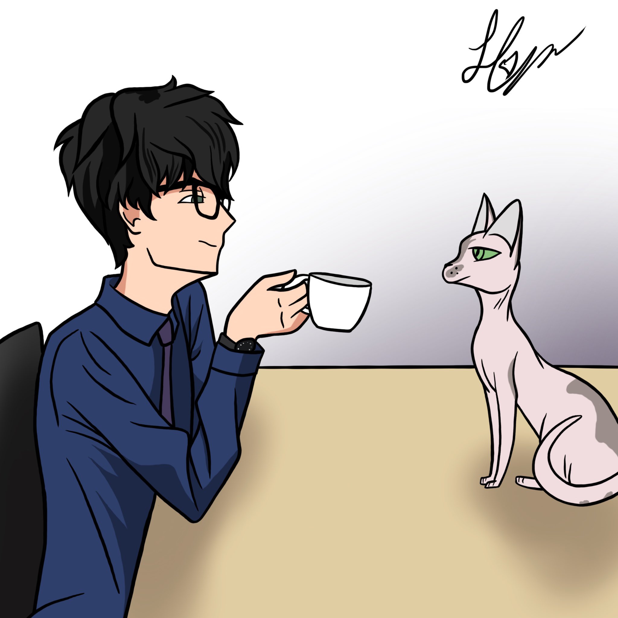 Night Vale Floating Cat