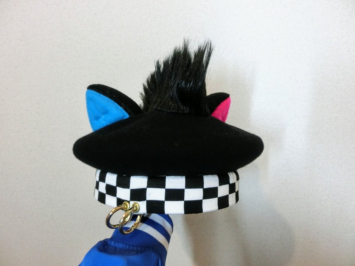 シーズン1からずっとアバターに使ってる"キャットするハット (Catty Hat)"を作ったよ～ 耳の立体感をしっかり表現できたからとっても ...