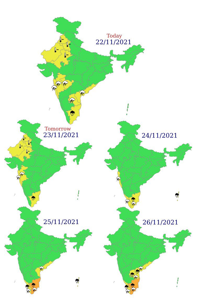 India Meteorological Department on Twitter: "Light to moderate scattered/fairly widespread ...