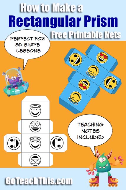 3d Rectangular Prism Net