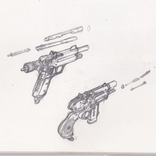 Gun Pistol Designs Drawings