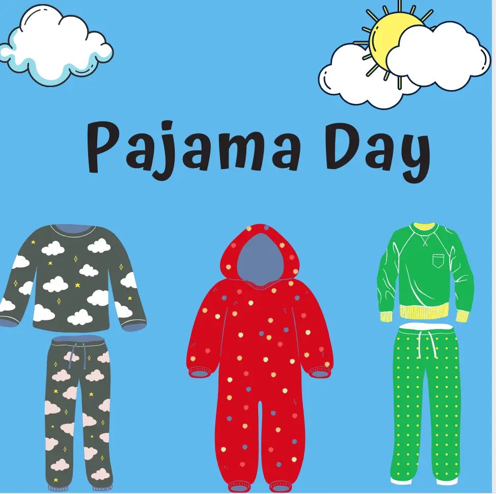 Pajama Day At School Clip Art