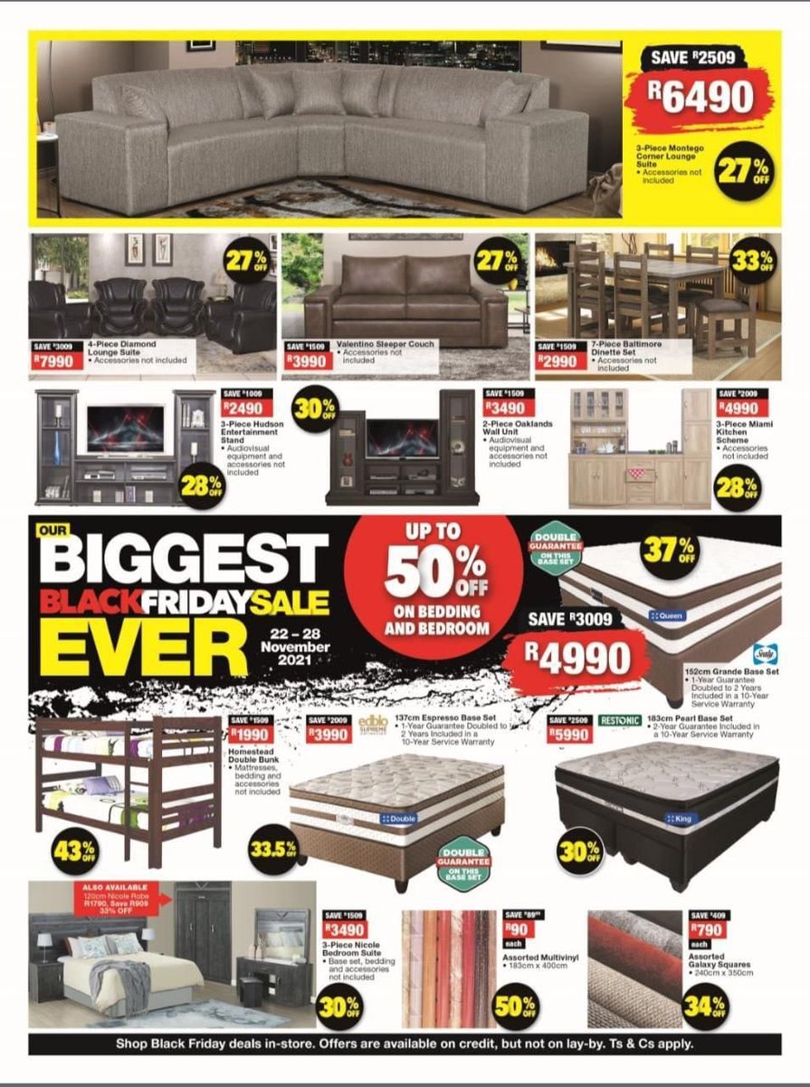 Mayfield Square on X We Present to you the Biggest Black Friday Sale By OK Furniture From the 22nd November 2021 to 28 November 2021. Do not miss out MayfieldSquare