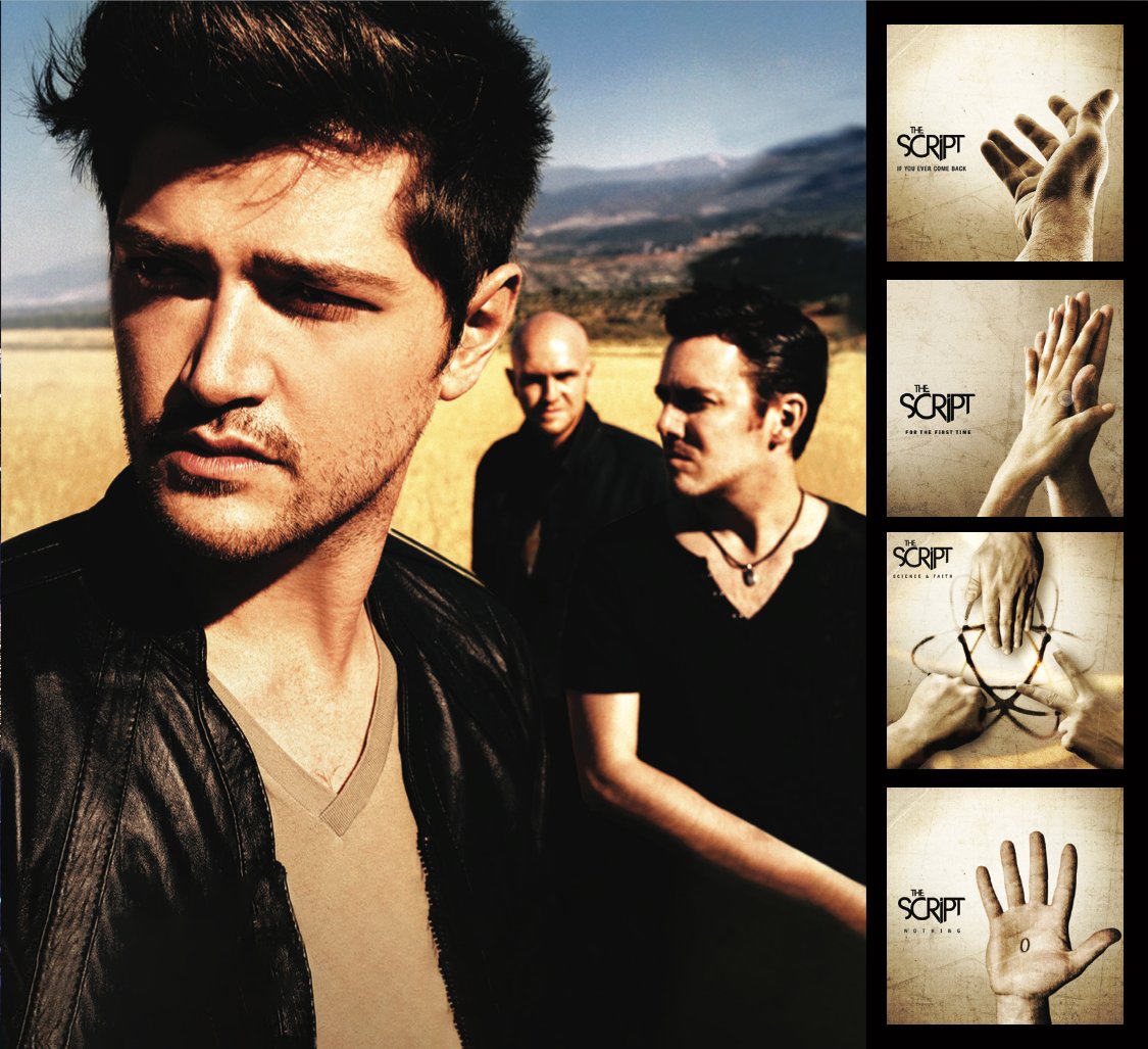 The Script For The First Time Album Cover