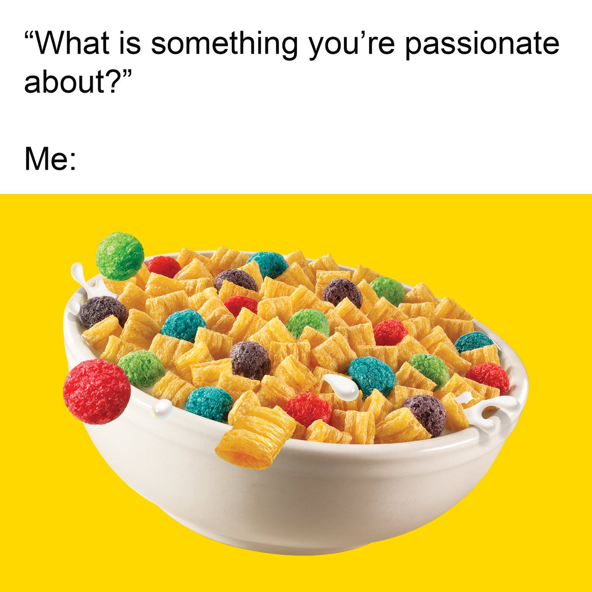 Captain Crunch Cereal Bowl Picture