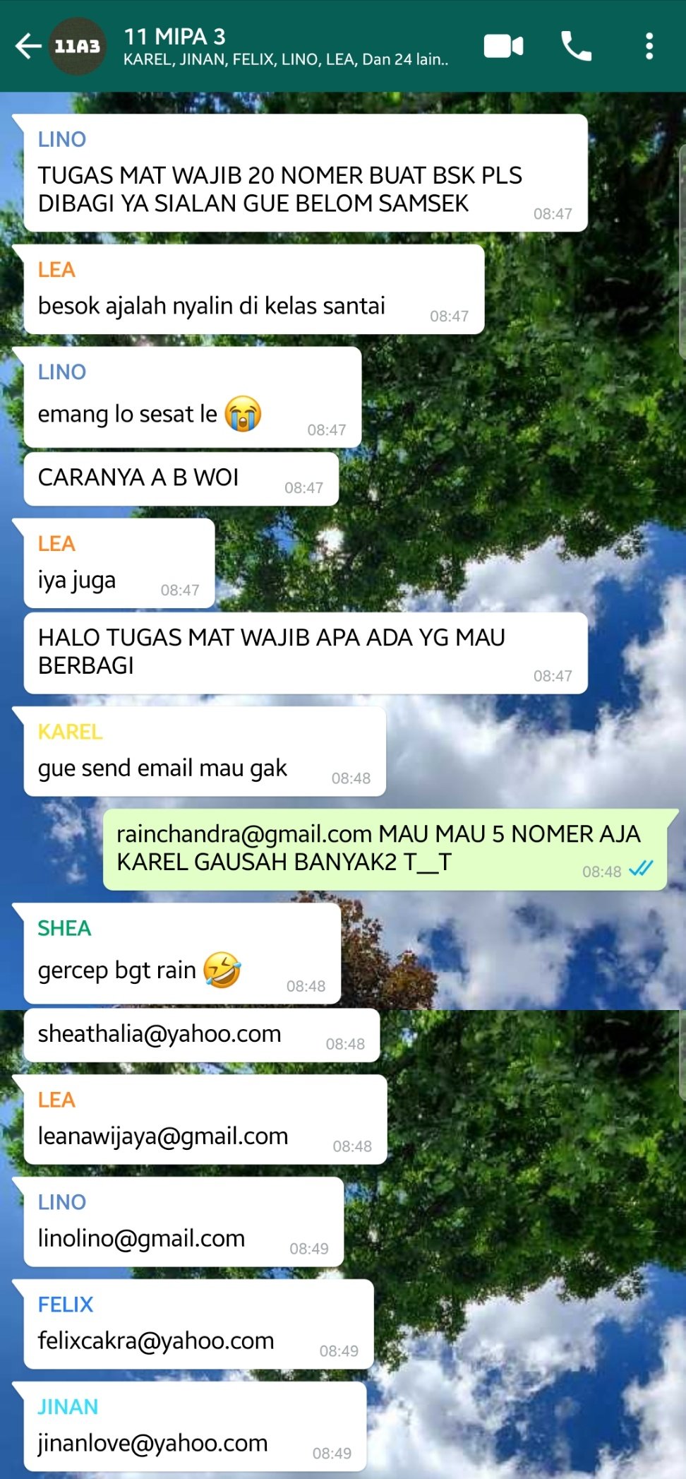 c i a on Twitter: "47. bu tri sama pak angga itu guru or (҂'̀⌣'́)9 https://t.co/kR91PzXaRW ...