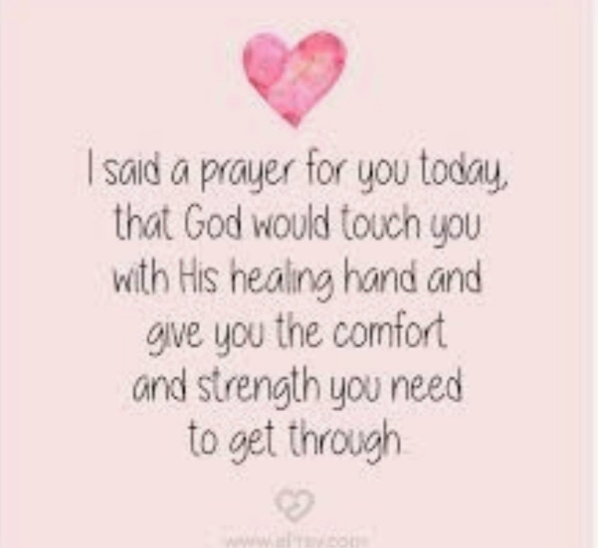 Sending Prayers For Healing