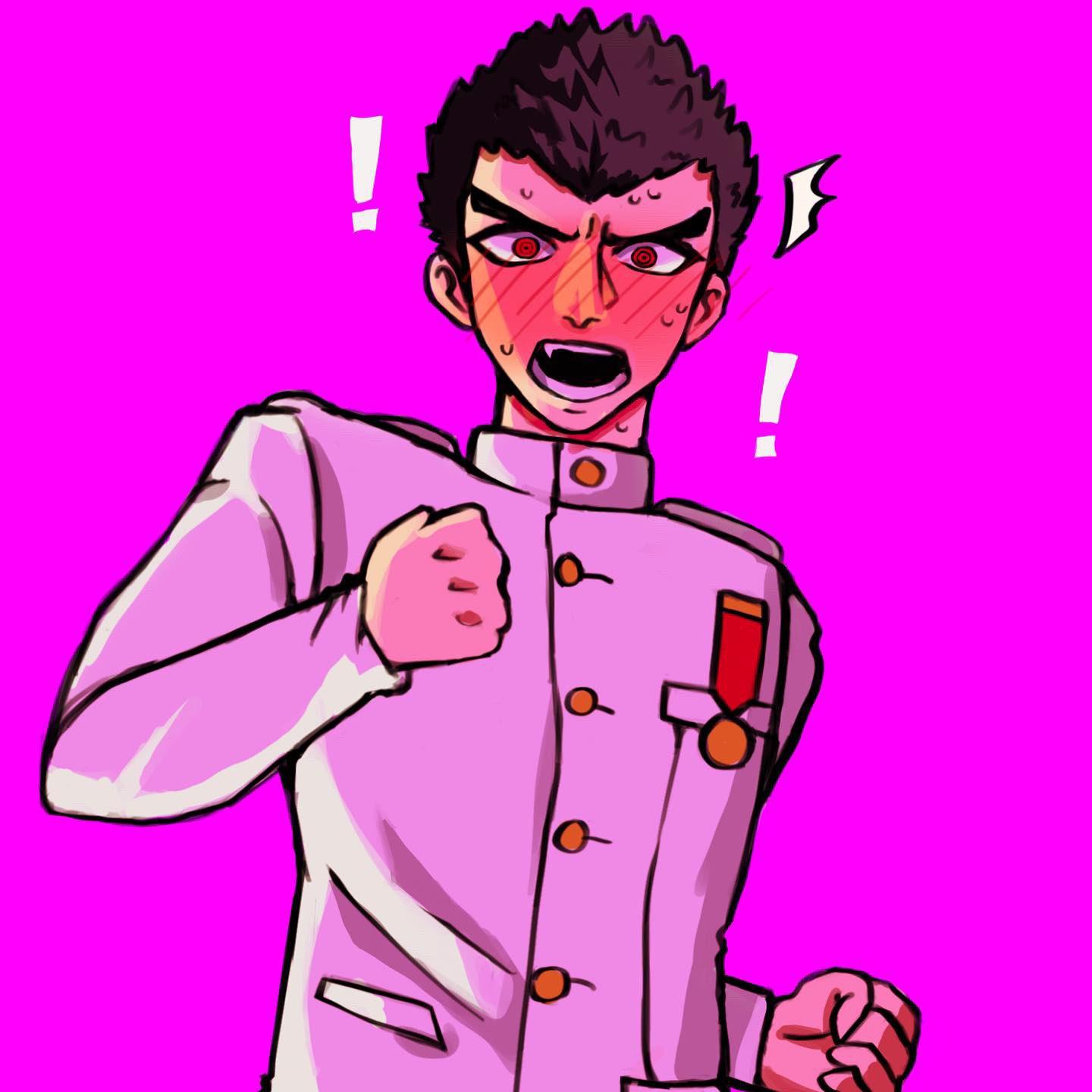 Dangan Ronpa Ishimaru Sprite