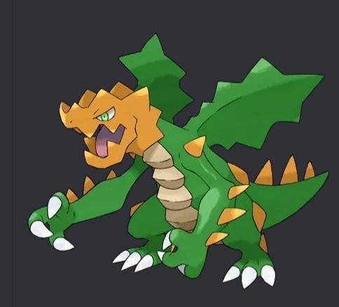 Pokemon X And Y Mega Druddigon