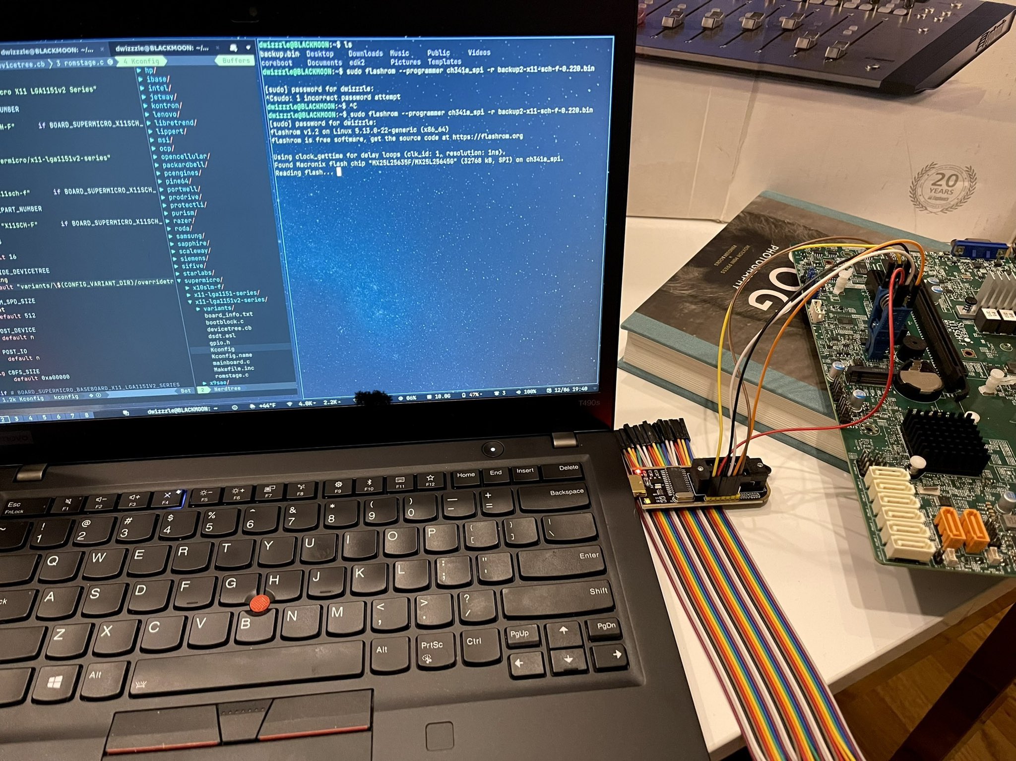 David Weston (DWIZZZLE) on Twitter: "Holiday project — first Windows 11 @coreboot_org device ...