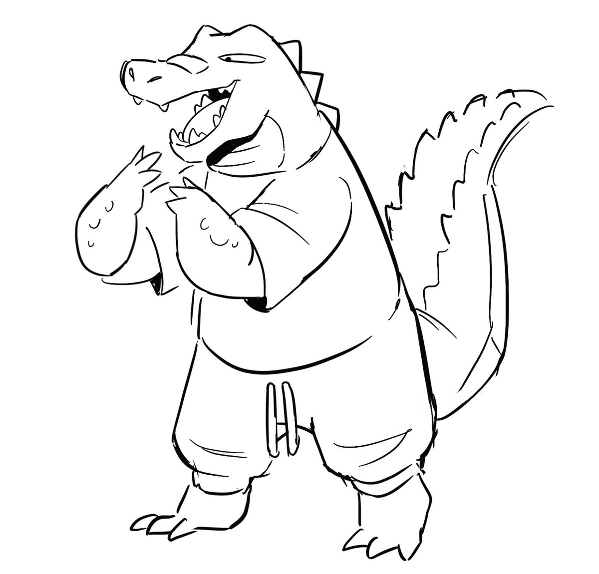 「super toasty croc 」The Toasty Mutt Archiveの漫画