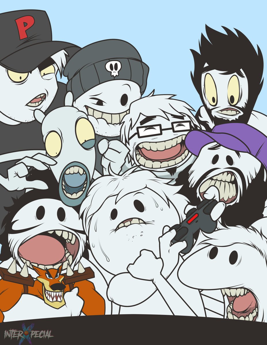 Cool Artwork of the Boys (sans Dave & Bert) by @InterXpecial : r/OneyPlays