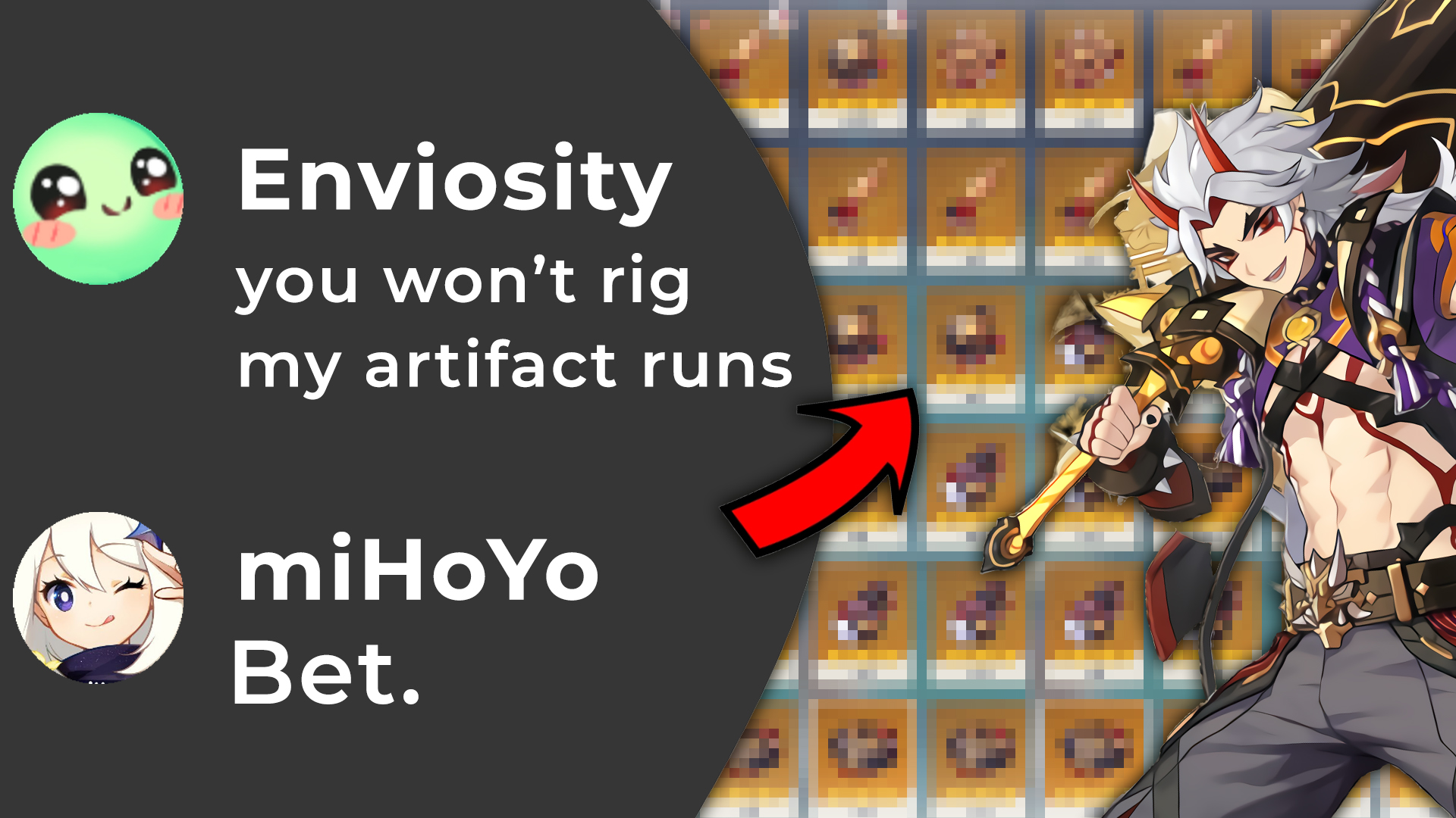 Enviosity on Twitter: "My artifact farming for Arataki Itto has been, well.. https://t.co ...