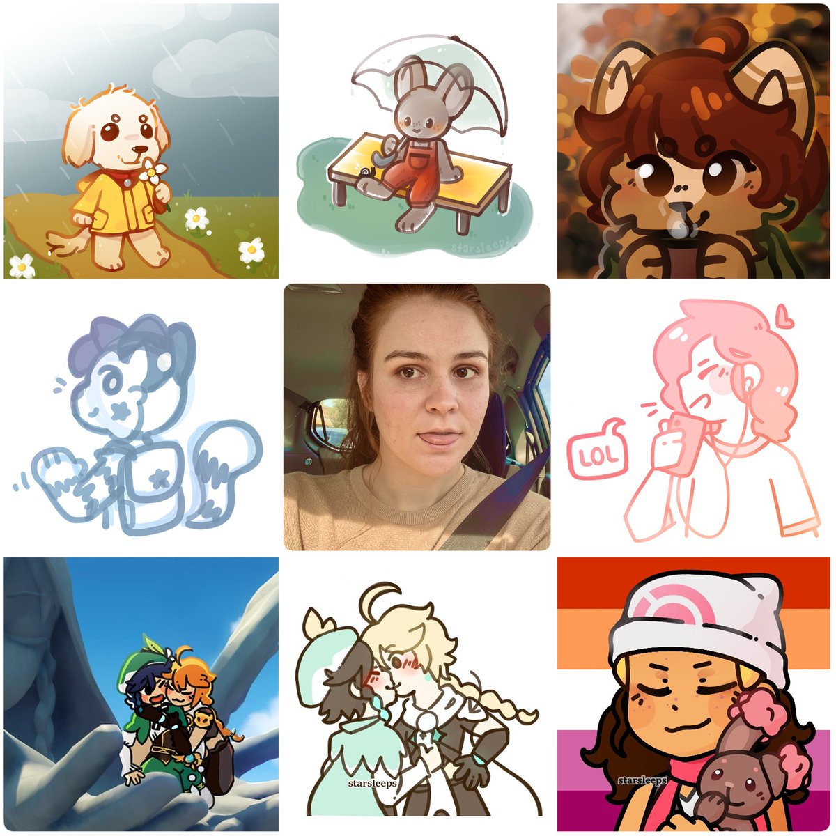 「ahhhhhh such a fun year of art #artvsartist2021 」starsleeps PAX Westの漫画