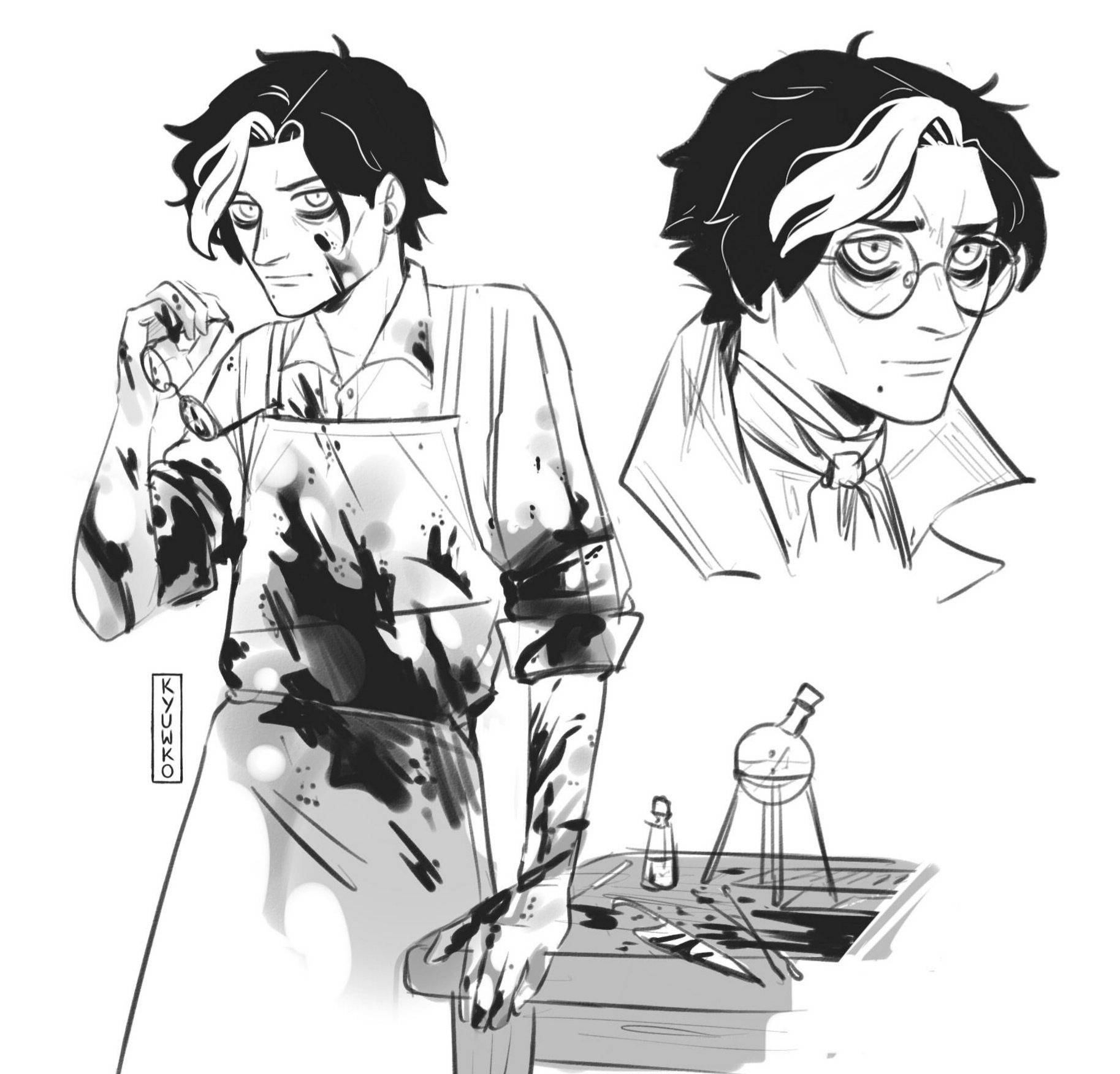 kyu on X victor frankenstein. i love terrible scientists. https t bNvg8Nn5oa X
