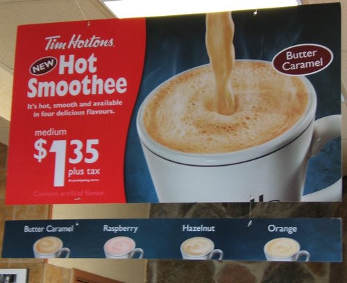 Does anyone remember the Tim Hortons hot smoothies?! : r/TimHortons