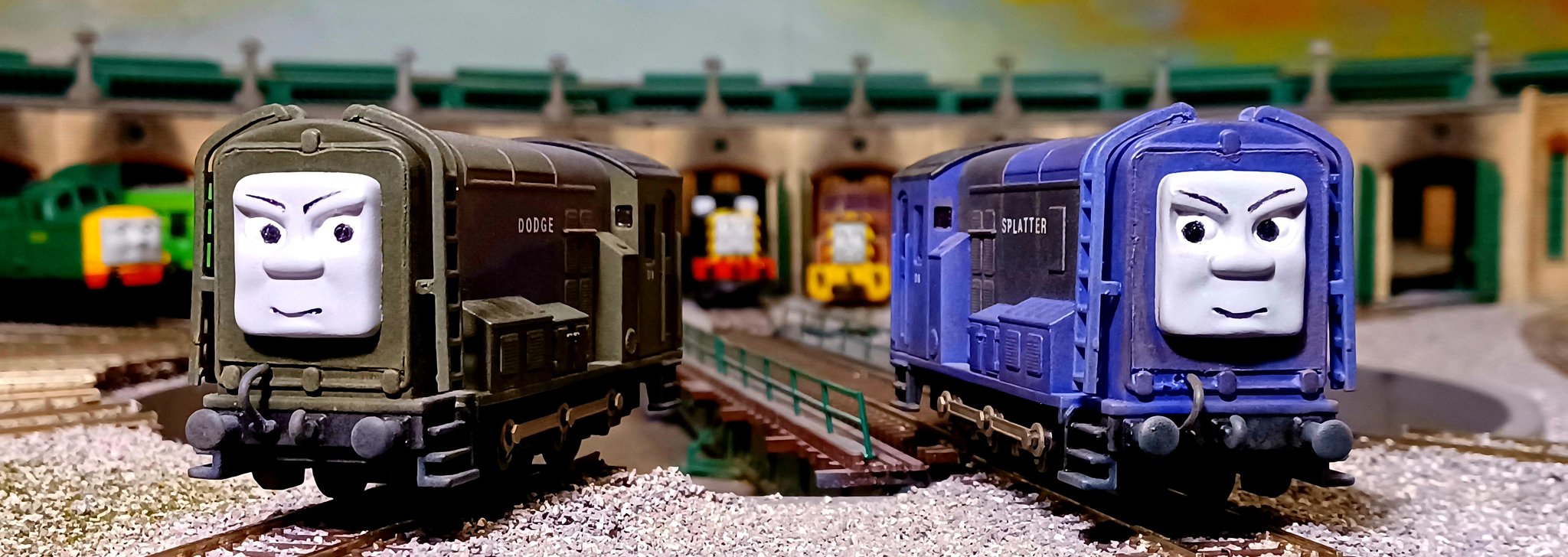 Thomas And The Magic Railroad Splatter And Dodge