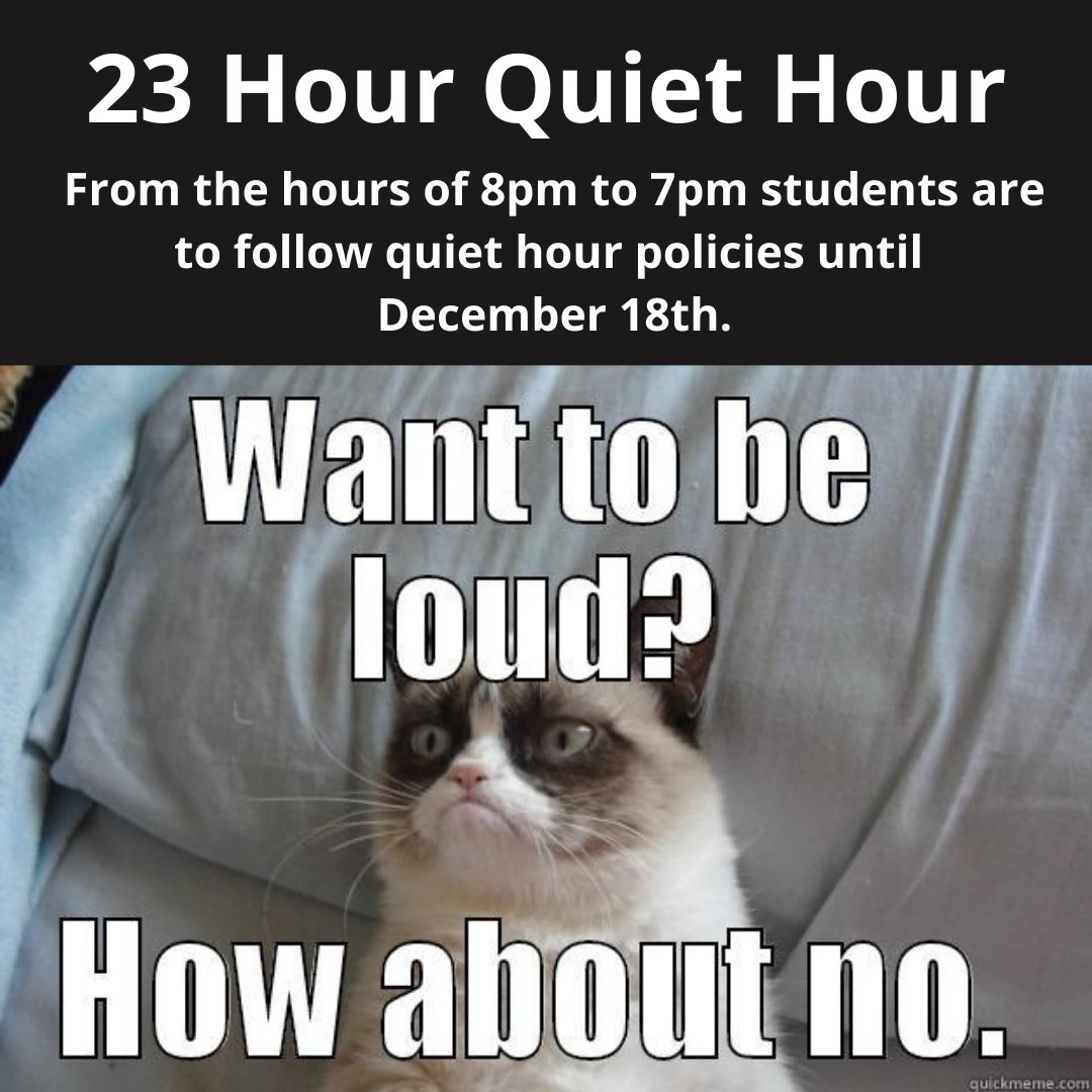 Quiet Hours Meme
