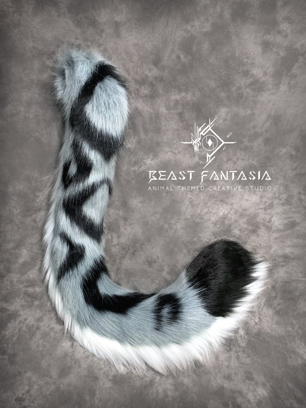 Snow Leopard Tail Costume