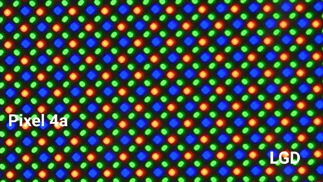 다양한 제조사의 스마트폰 OLED 디스플레이 픽셀 배열(예시 포함) : 클리앙