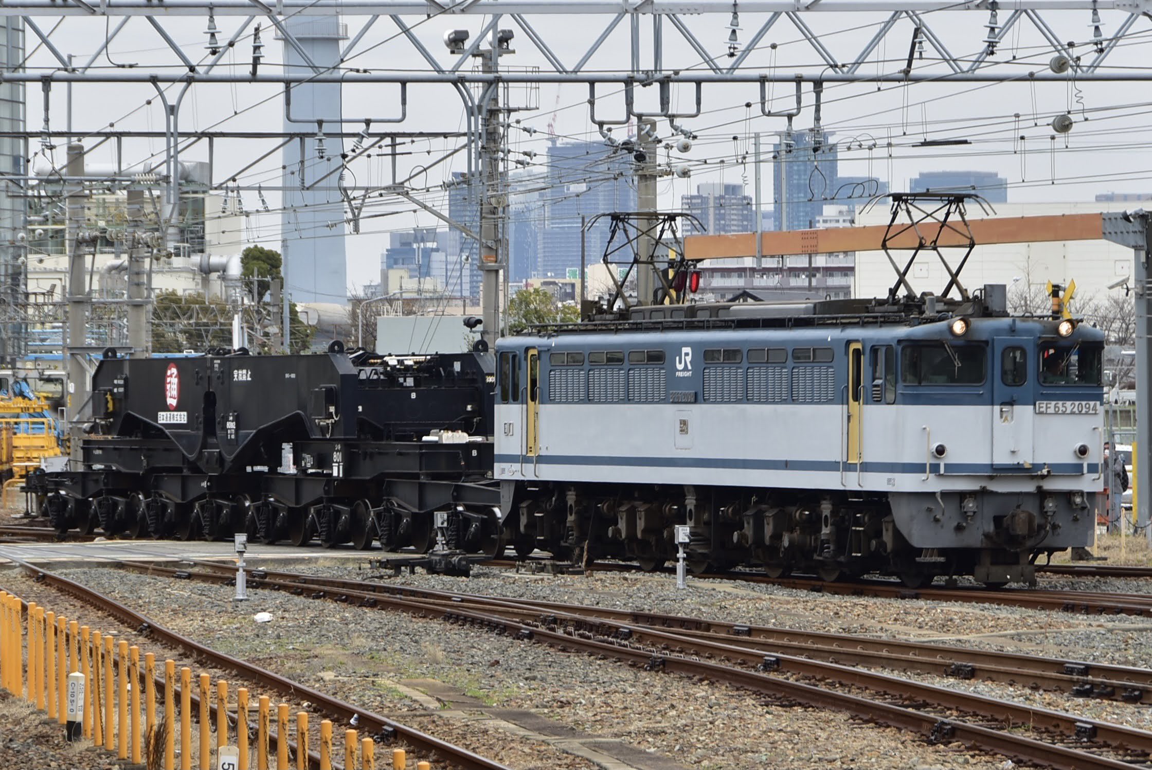 はなぞの on Twitter: "3月 ・EF65-2101 5087ﾚ ・京阪2452F 廃車陸送 ・スナック団臨 ・EF65-2094+シキ801来阪 https://t.co ...