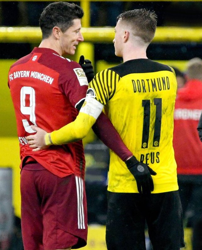Marco Reus And Lewandowski