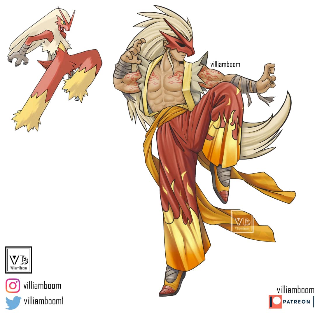 Blaziken Human