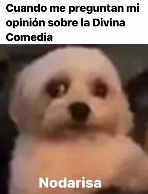 La Divina Comedia Memes La Divina Commedia Stuck In Plastic