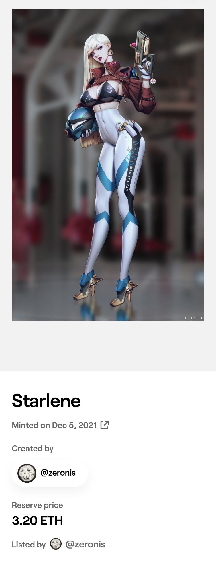 ZERO / zeronis on Twitter: "Listed a new minted art on FND! https://t.co/LsG6z2BN8f" / Twitter