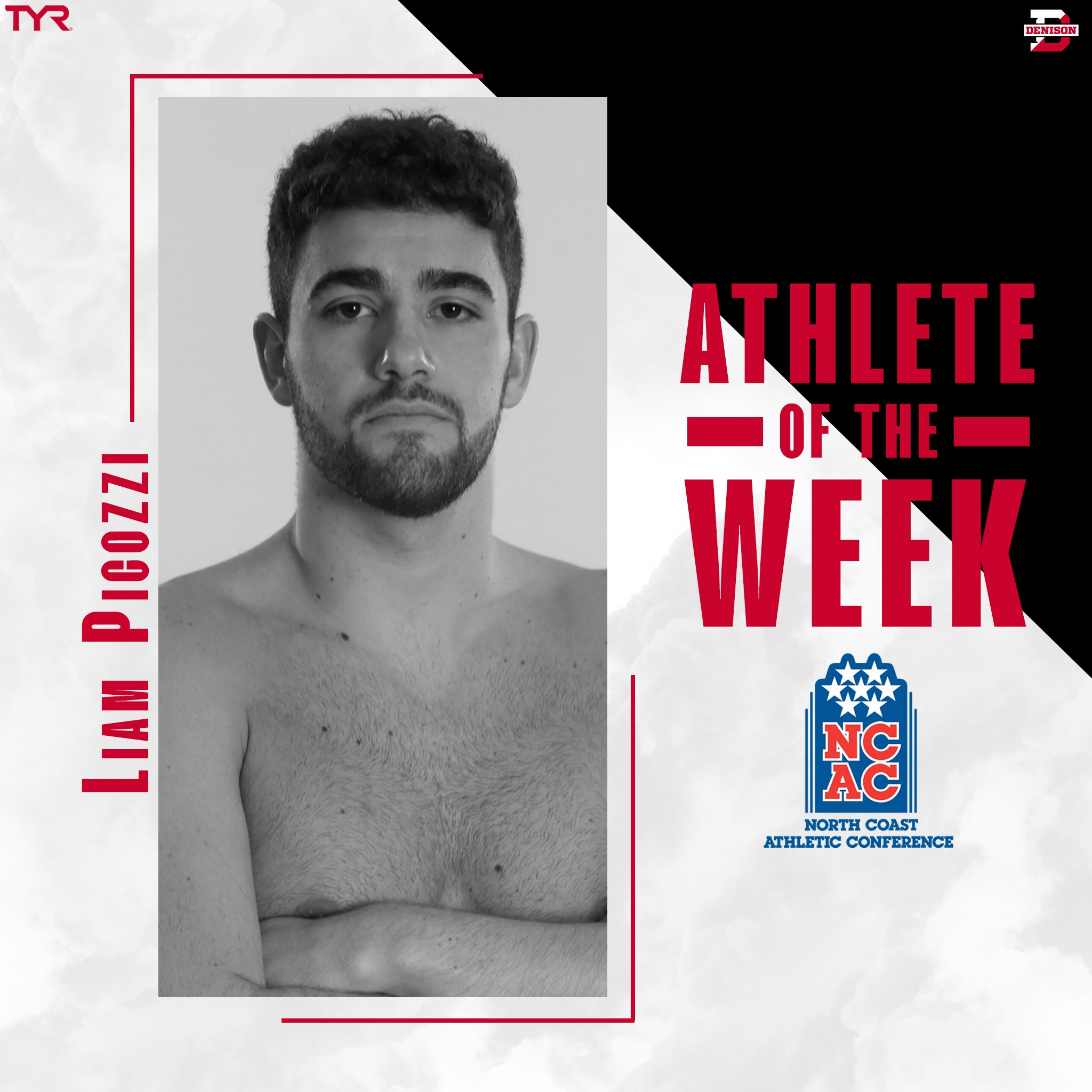 Denison Swim & Dive on Twitter: "Liam Picozzi is your @NCAC Male Swimmer of the week! Making a ...