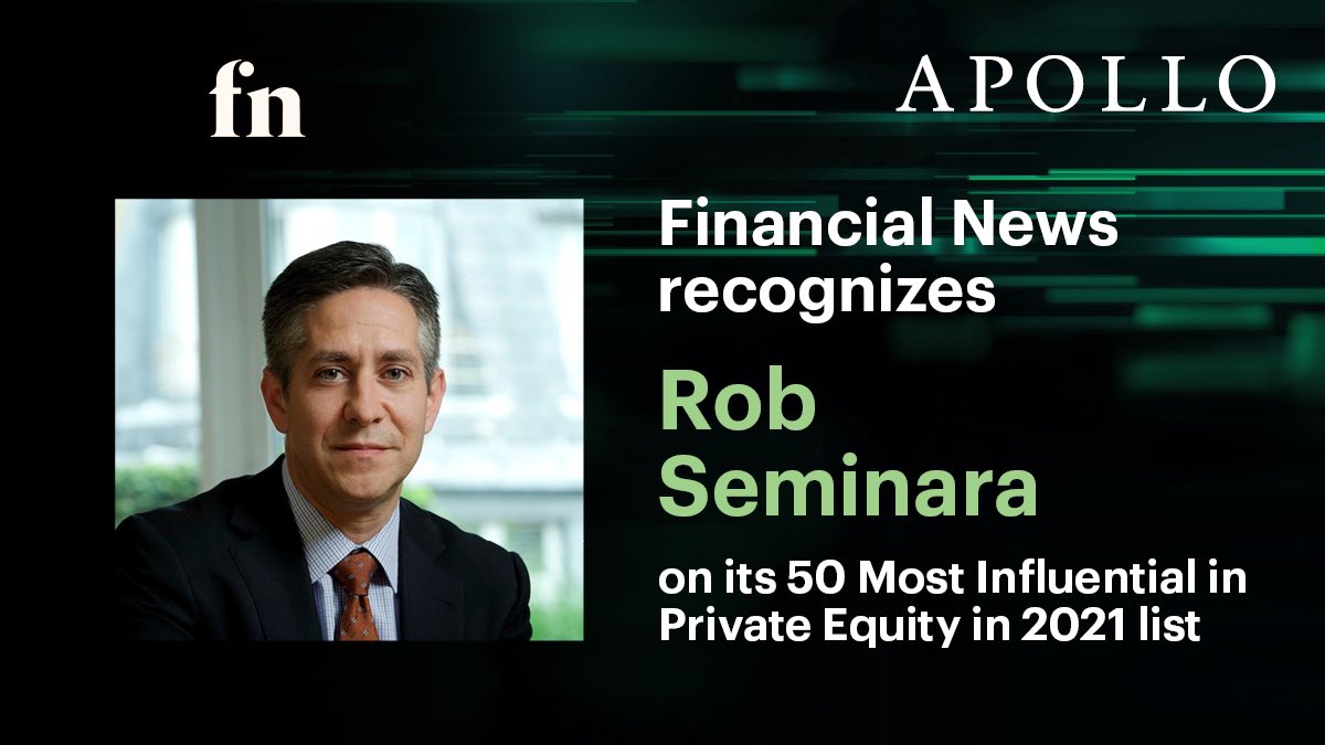 Apollo Global Management, Inc. on Twitter: "Congratulations to Apollo’s Head of Europe, Rob ...