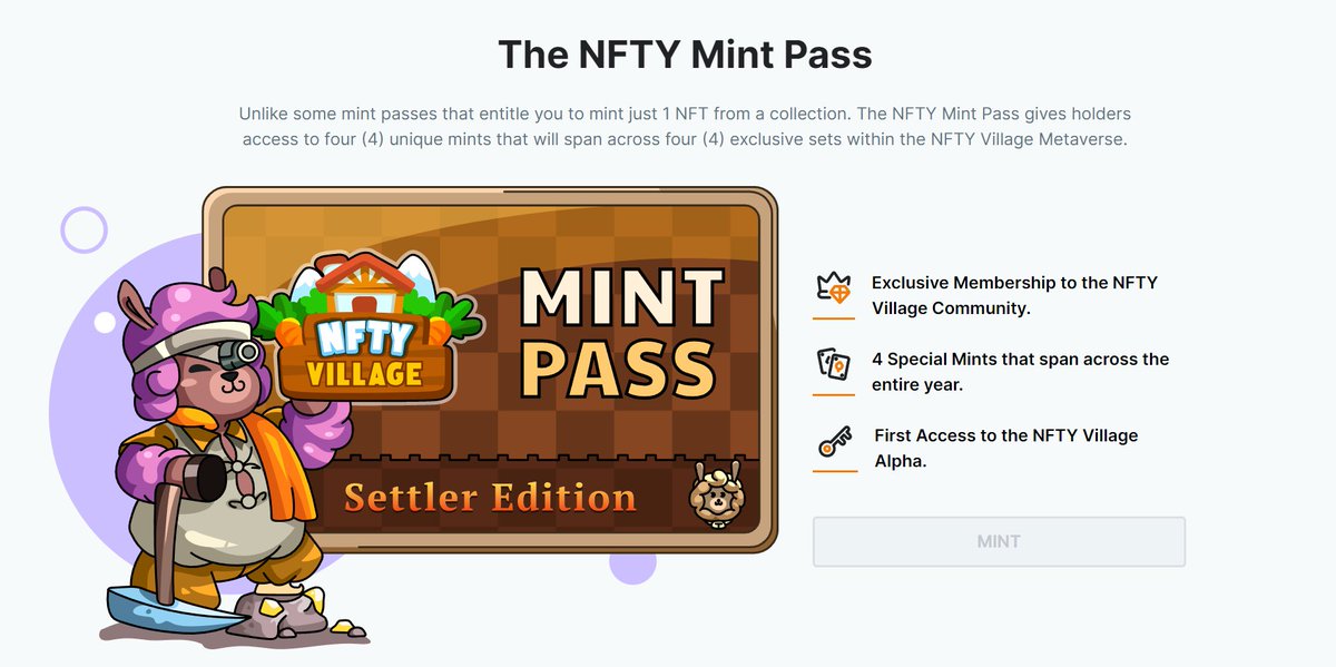 NFTY Village | Mint January 14th! (@NFTYVillage) | Twitter